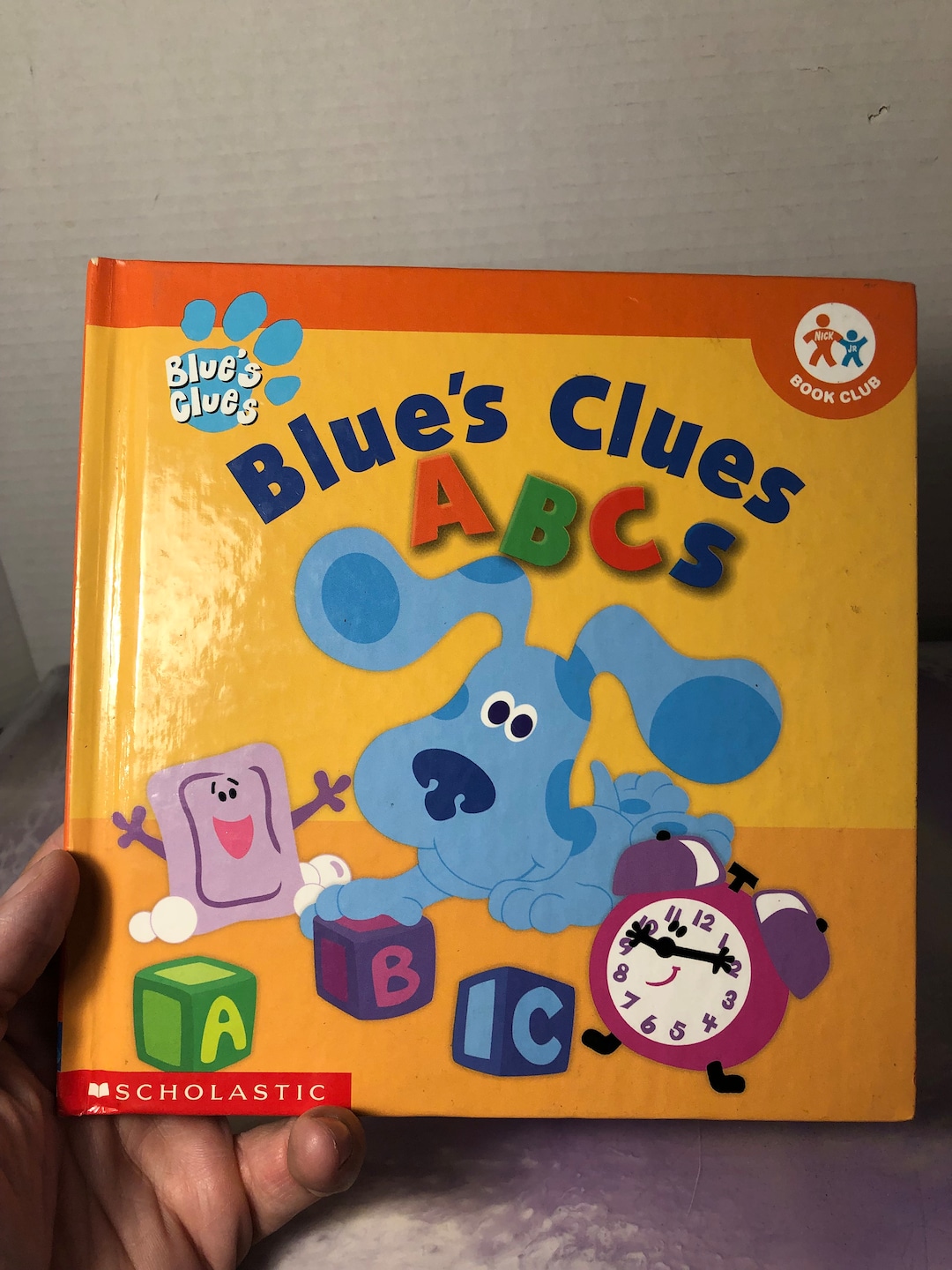 Vintage BLUES CLUES Hardcover Kids Book - Abc's - Rare Nick Jr ...