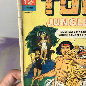Vintage DELL Comics Toka Jungle King Retro 1950's Comic Book (1960's) Rare Vintage Comic Book ...