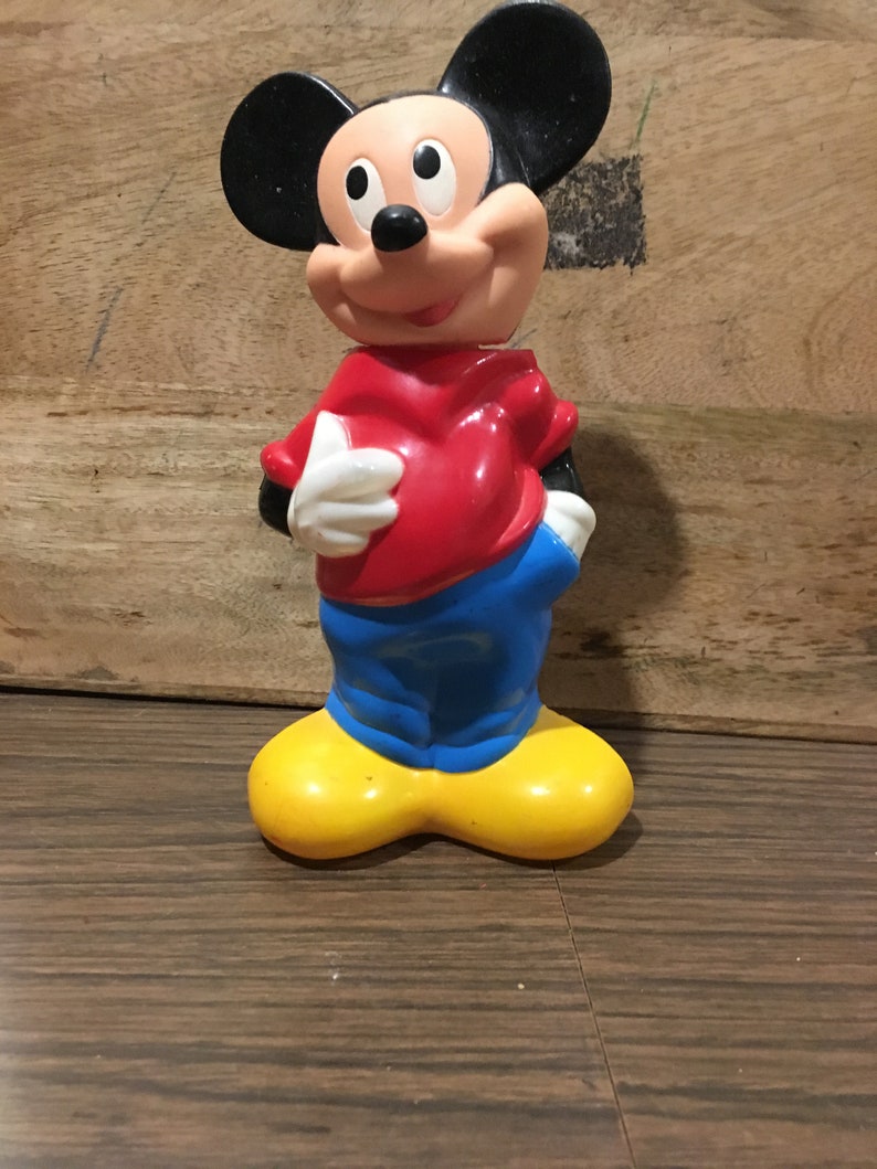 Vintage Walt Disney Mickey Mouse Empty Soaky Styled Bubble - Etsy