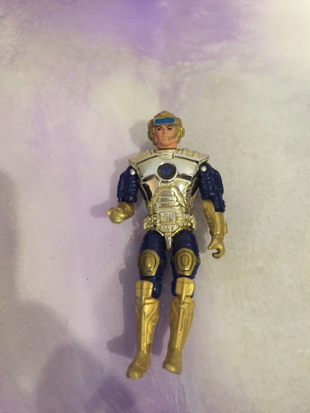 Vintage 4" 1986 LEG Mattel Captain Power Action Figure Great Shape ...