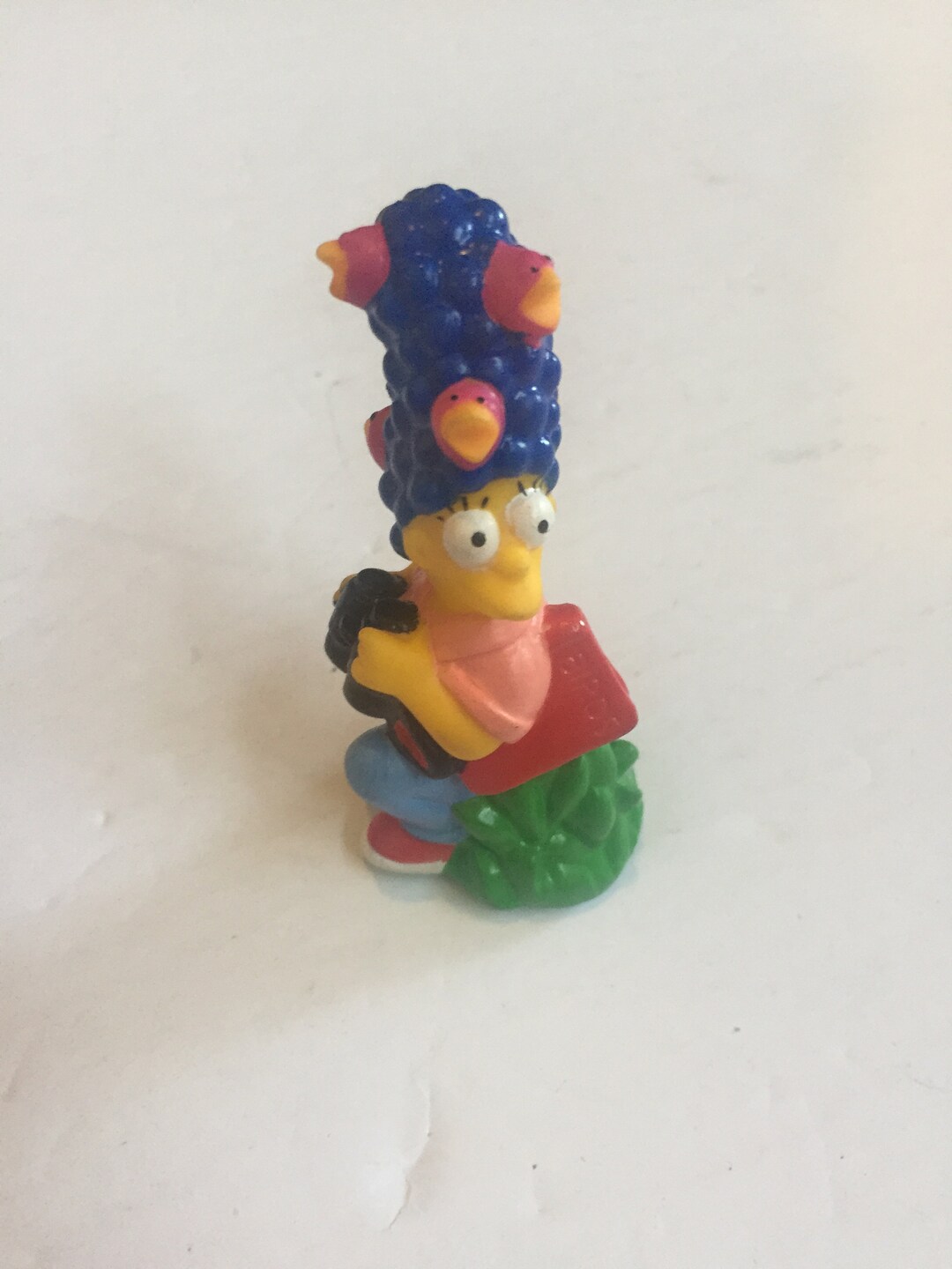 Vintage Simpsons Marge Birdwatcher PVC Figure Cake Topper - Rare ...