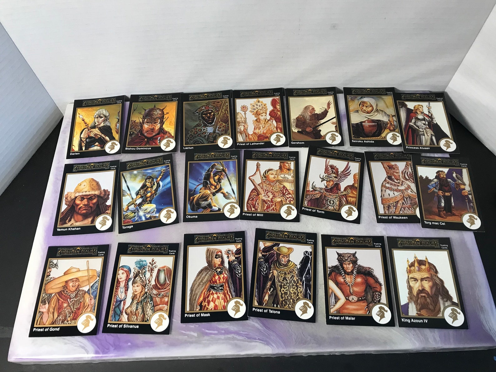 Vintage 1990s Advanced Dungeon and Dragons Card Game 20 Card - Etsy España