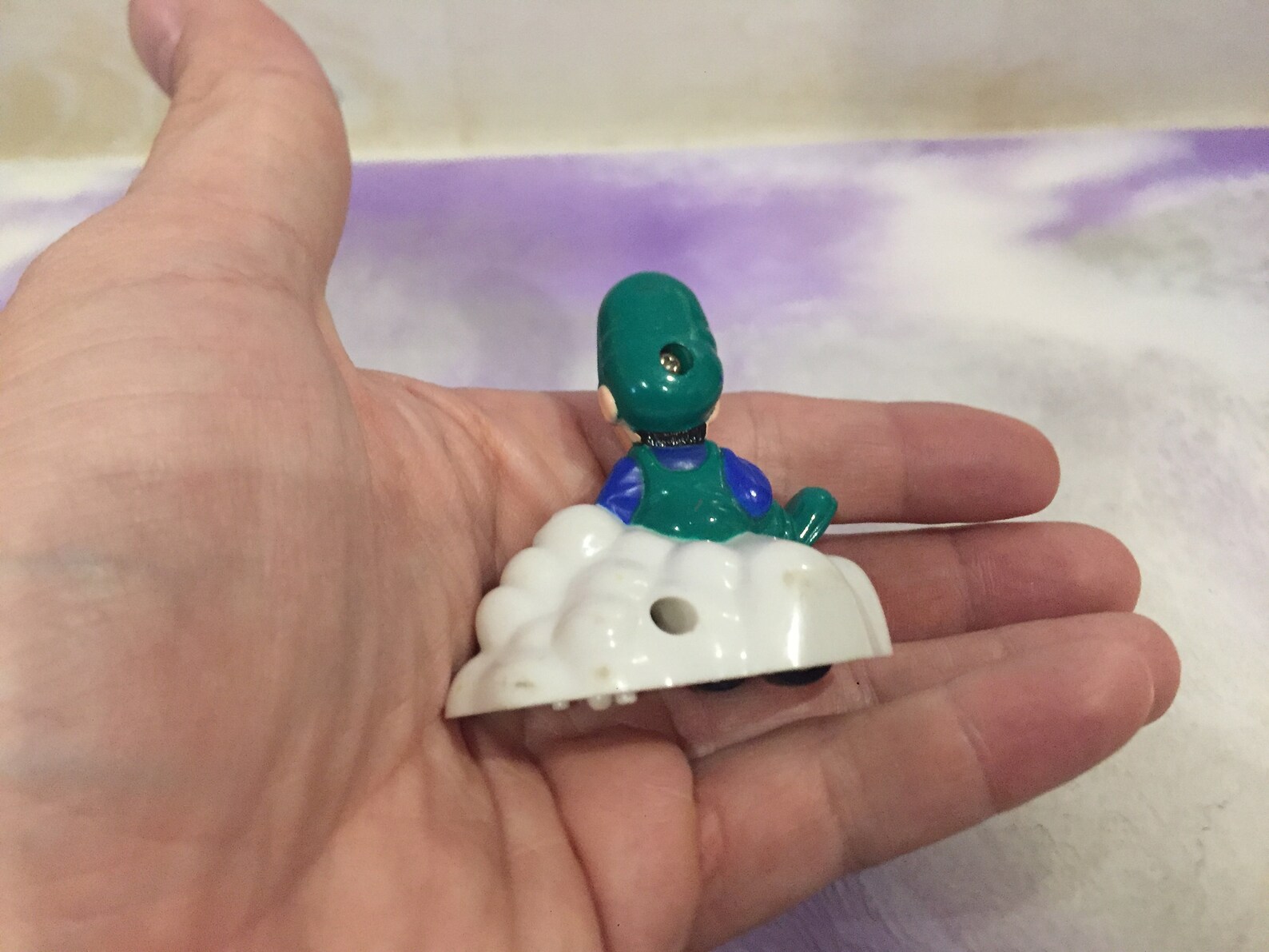 Vintage 1989 Nintendo Super Mario Bros LUIGI Mcdonald's Happy Meal Toy ...