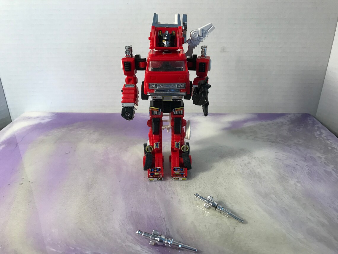 Transformers G1 Vintage Rare Original Autobot INFERNO Figure | Etsy