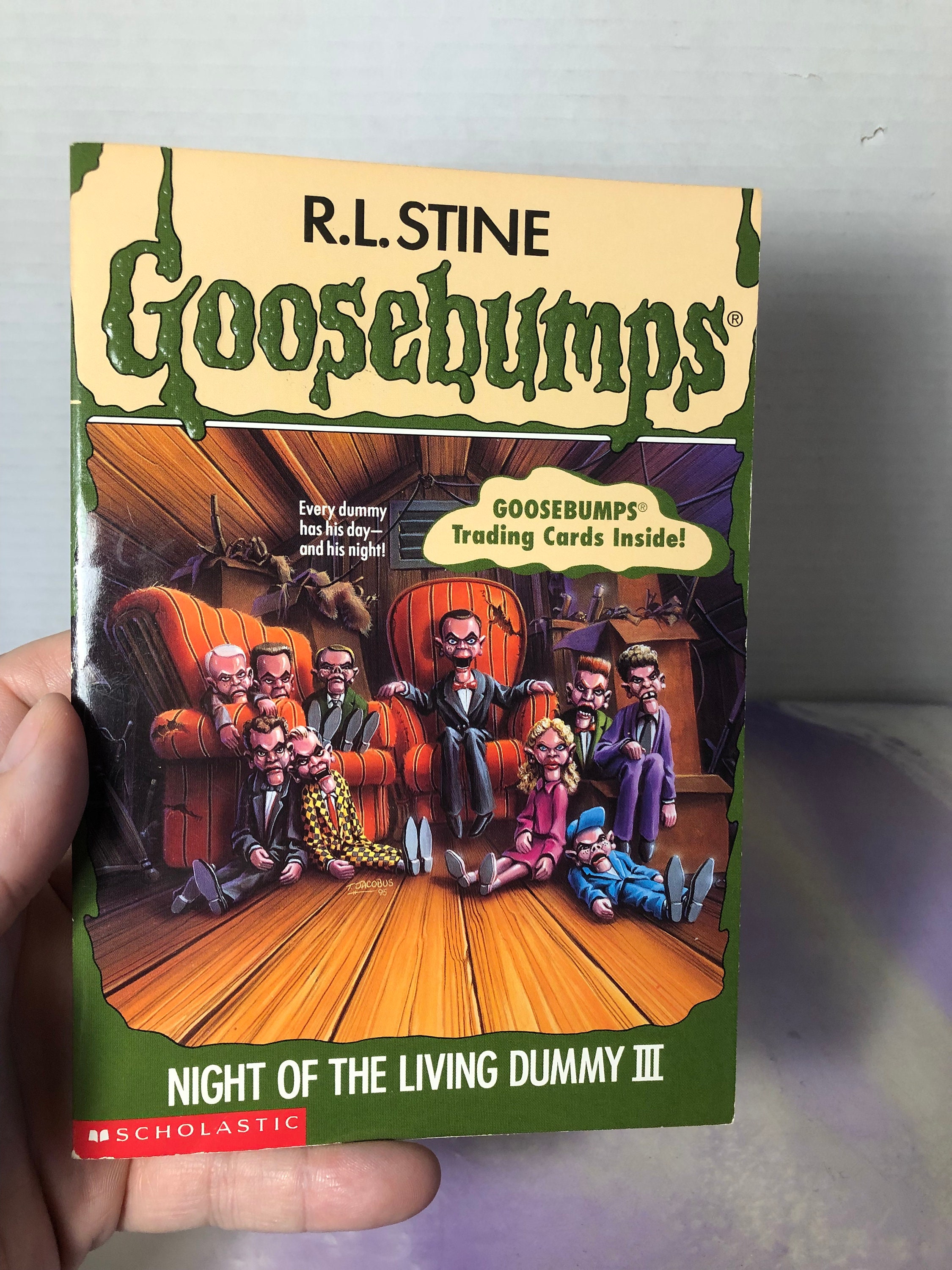 Goosebumps Night Of The Living Dummy 3 Book
