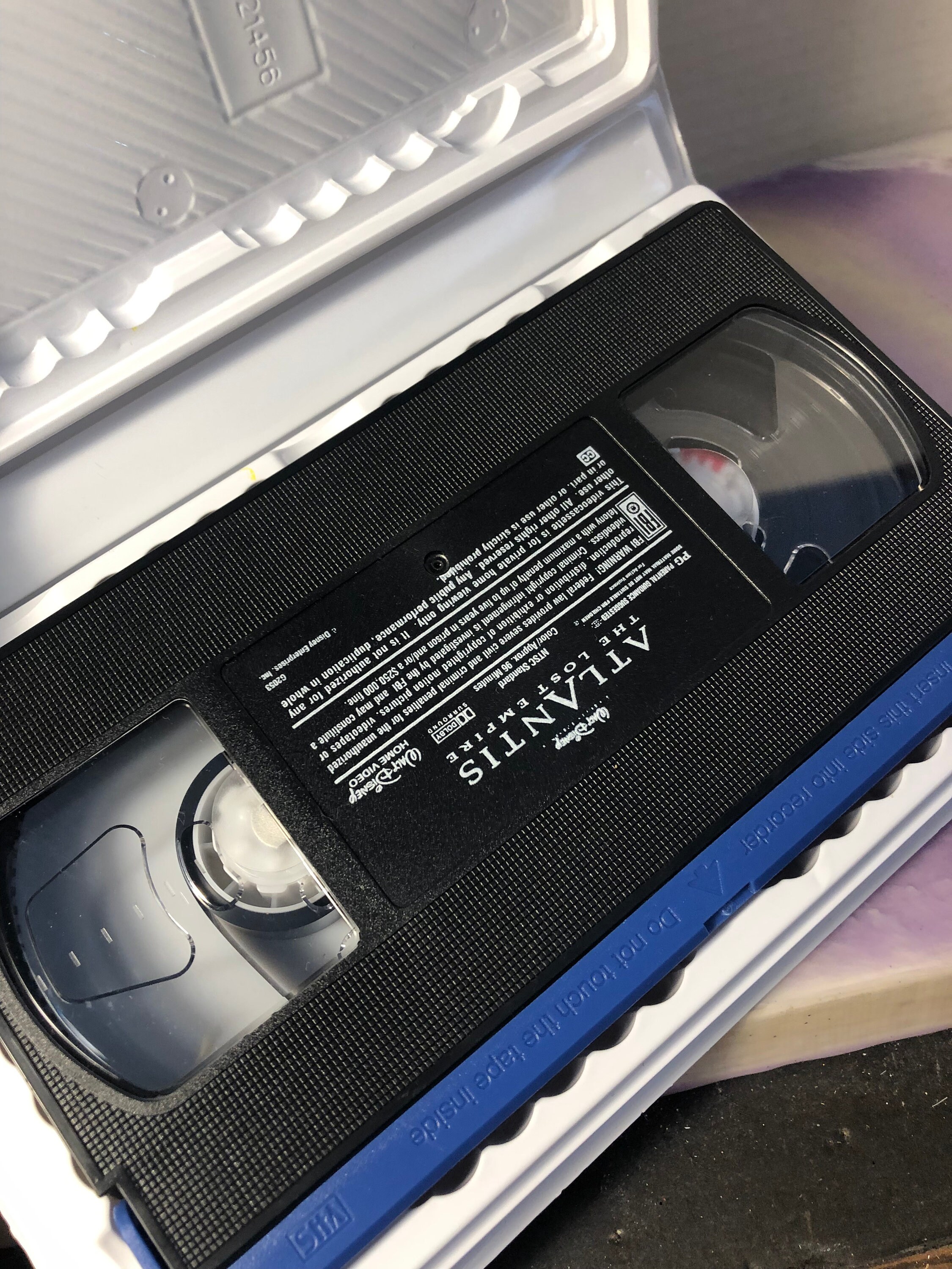 Vintage Atlantis the Lost Empire Disney VHS Full Length - Etsy