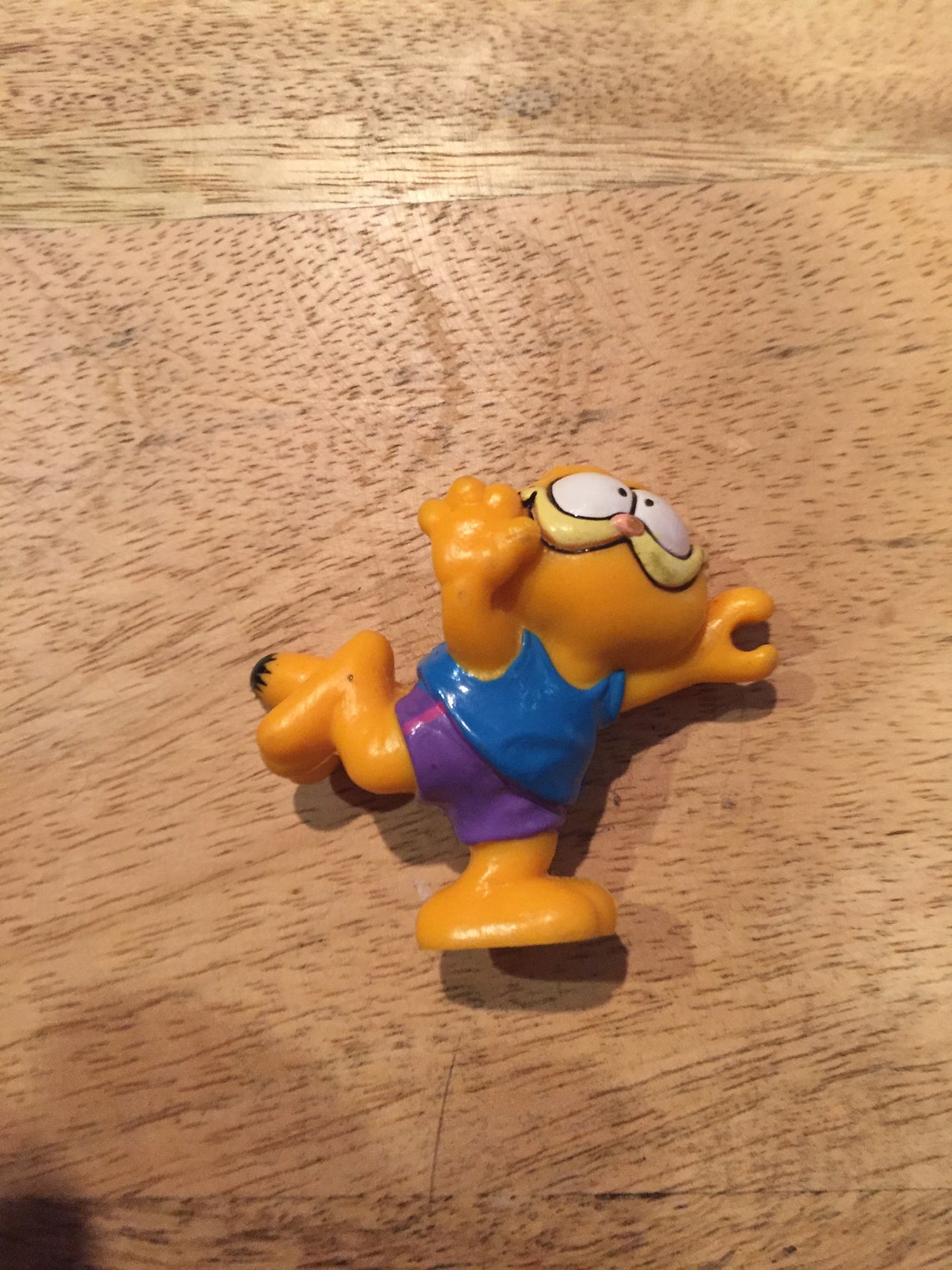 Vintage 1980's Garfield PVC Figure Scooter Figure Only Nostalgia ...