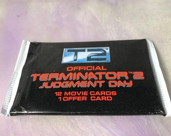 Terminator 2 Trading Cards - Etsy