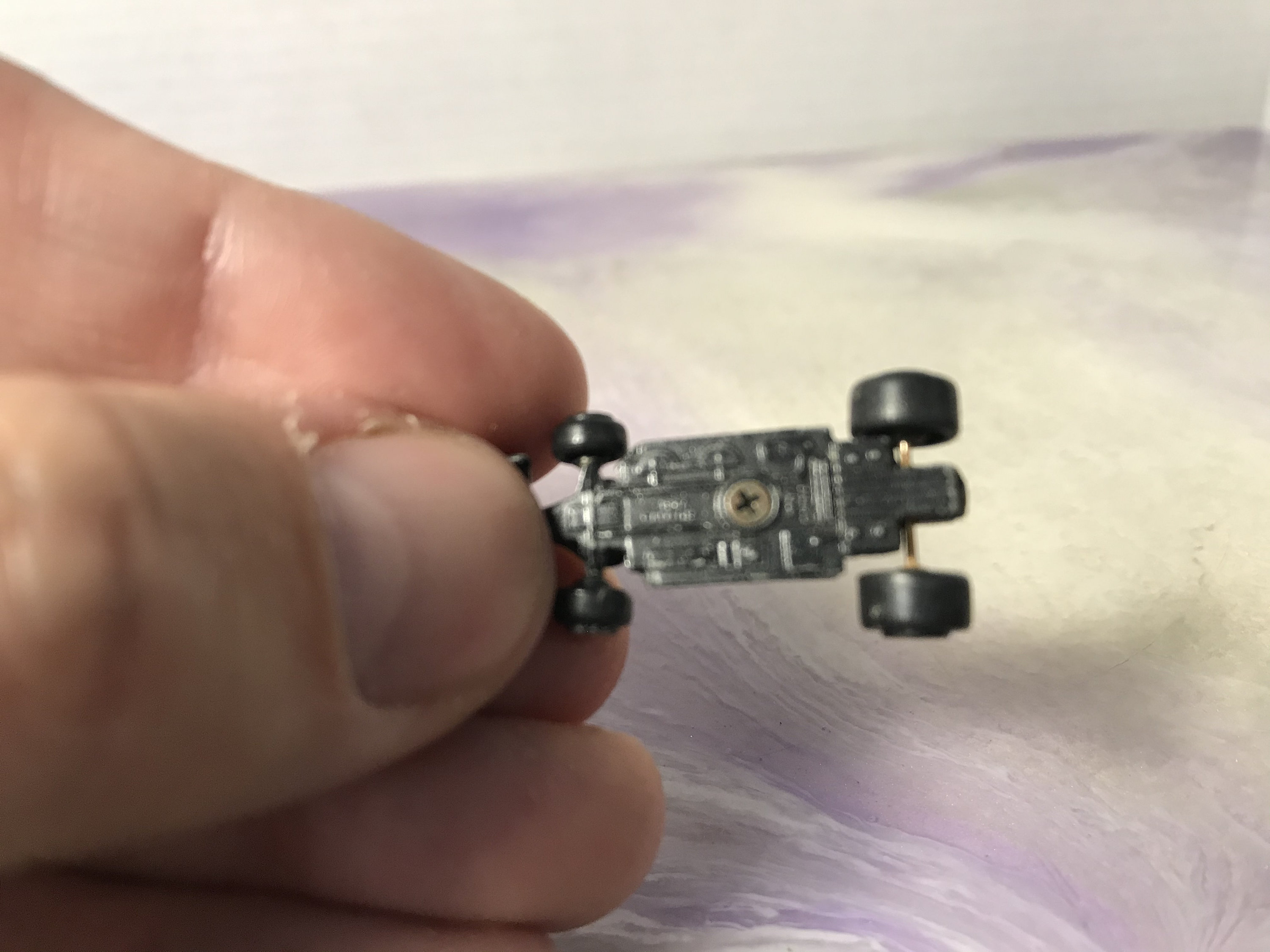 Vintage Micro Machines Tiny Toy Black Indy Car (no Spoiler) - Galoob 90 ...