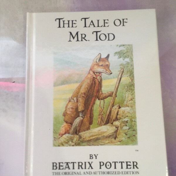 Tale of Mr Tod - Etsy