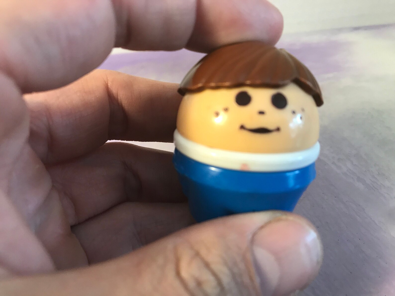 Vintage 1990s Little Tikes Chubby Figure Boy Brown Hair and - Etsy