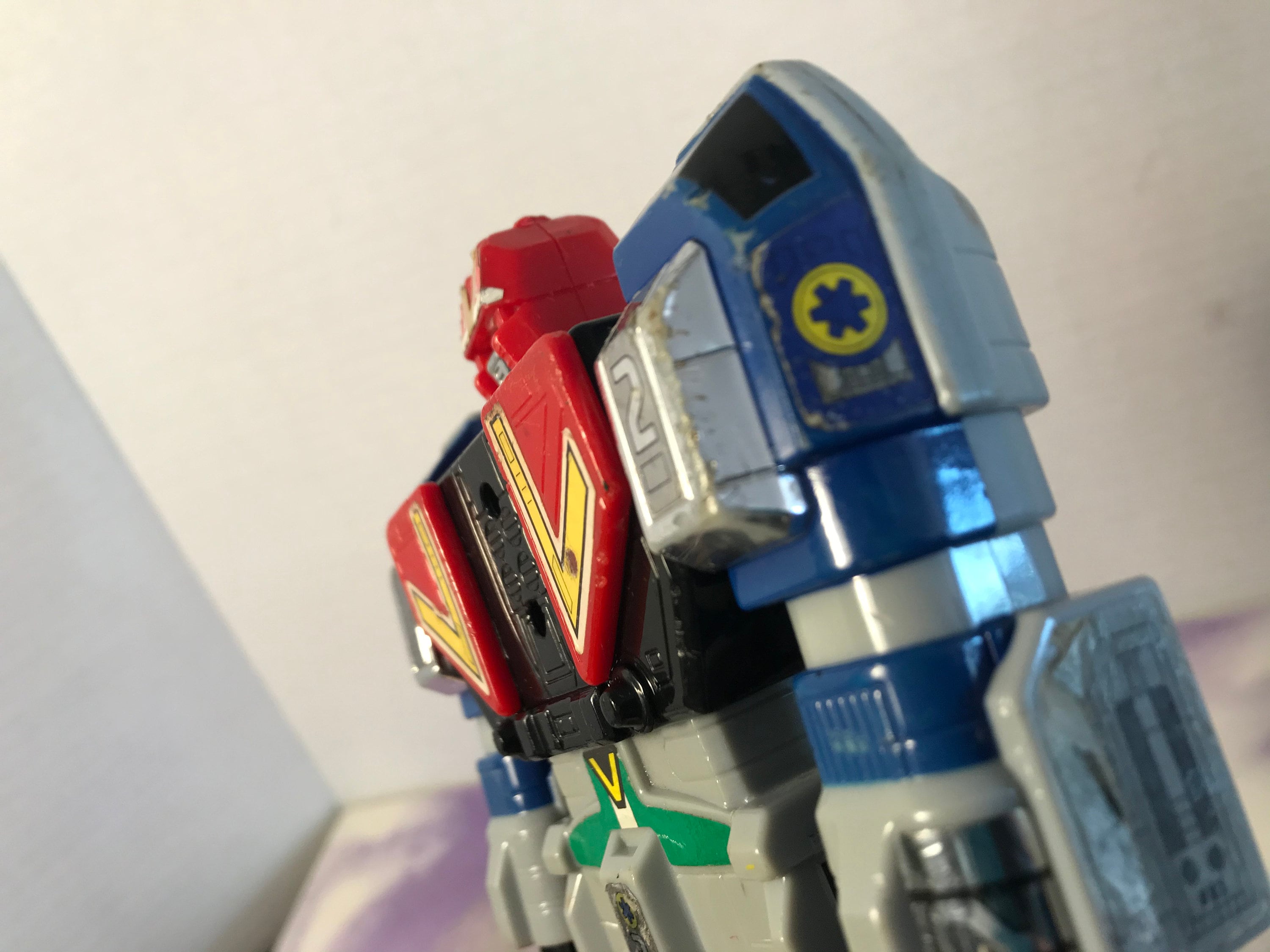 Vintage 1999 Bandai Power Rangers Lightspeed Omega Megazord - Etsy