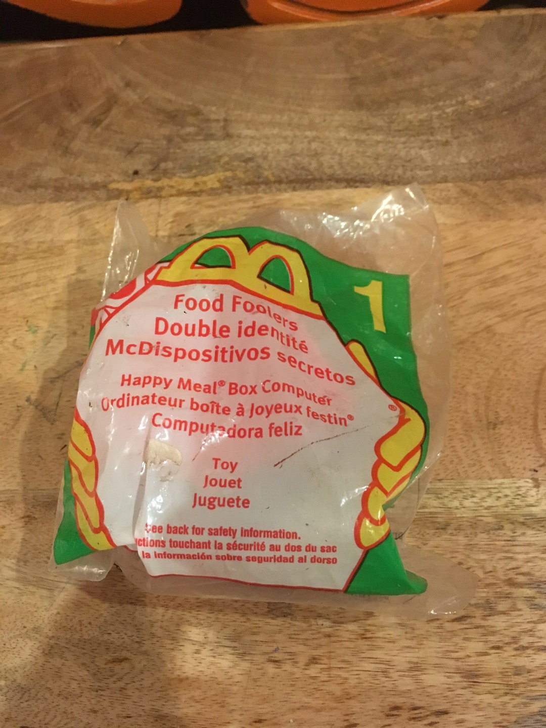 Vintage Food Foolers - Happy Meal Box / Computer Mcdonald's Toy- BRAND ...