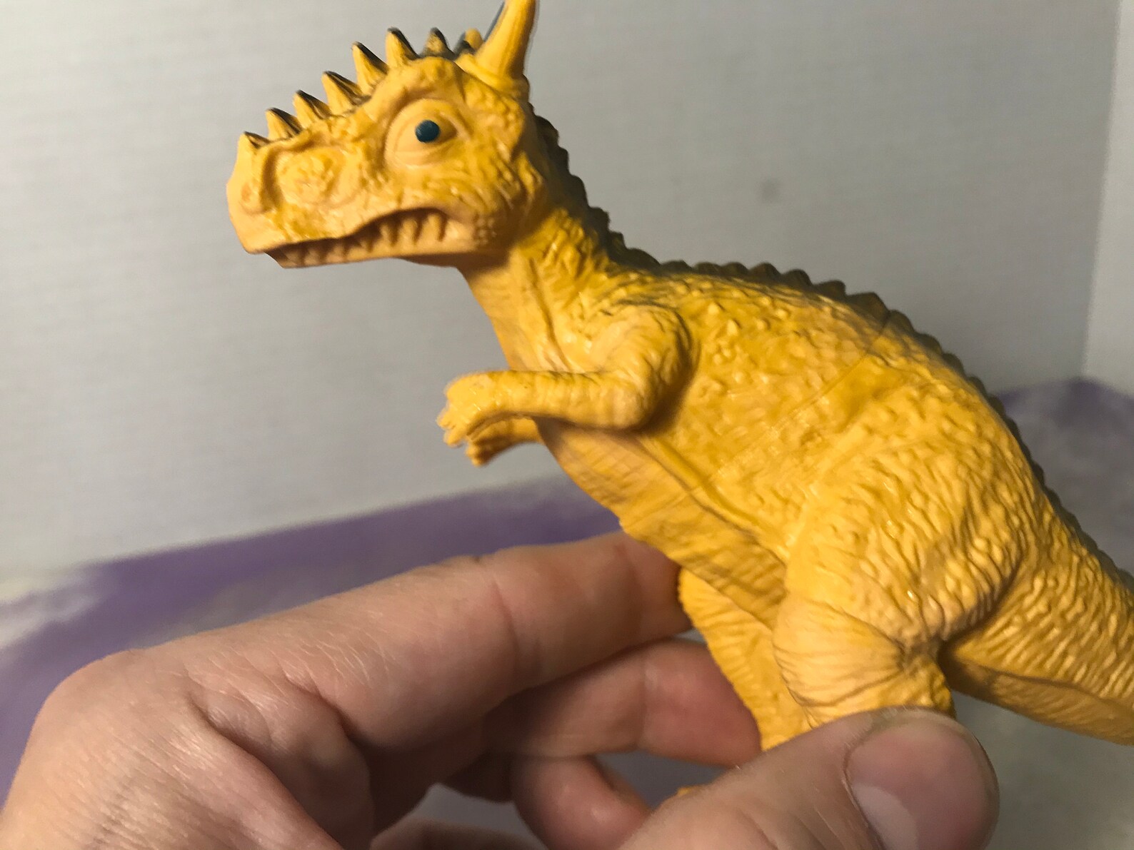 Vintage Yellow and Black CARNOTAURUS PVC Cake Topper / Figure - Etsy