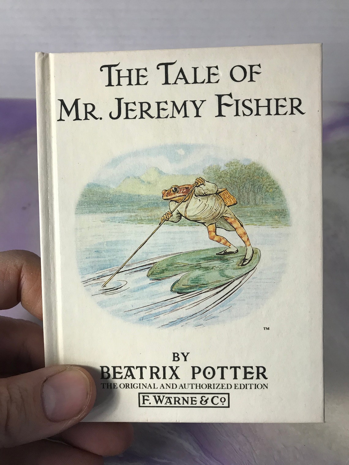 Vintage The Tale of Mr Jeremy Fisher By Beatrix Potter | Etsy