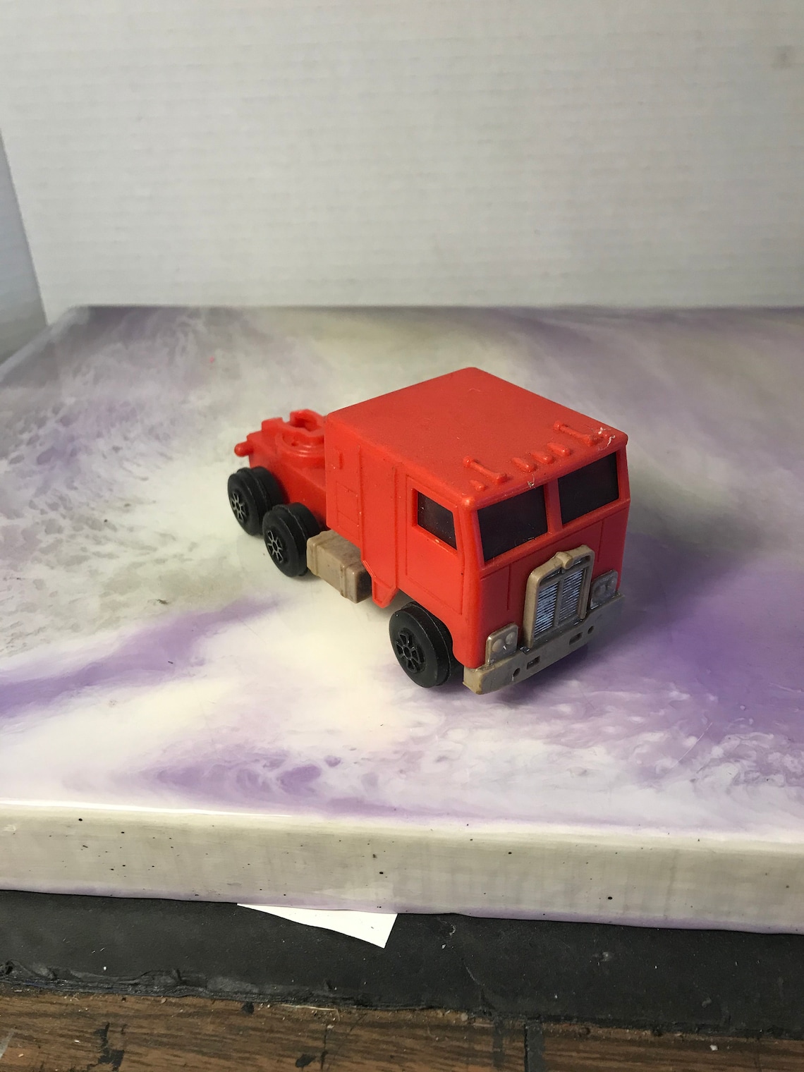 Vintage Jimmy Toys Red Semi Truck Used Shape Vintage - Etsy