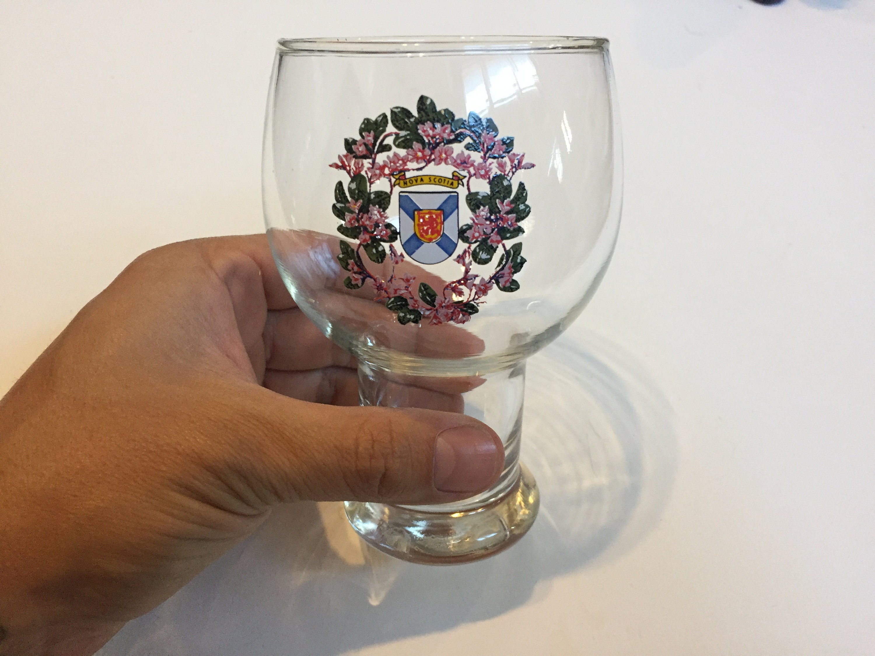 Vintage Nova Scotia Canadian Collectors Pint Glass Rare - Etsy