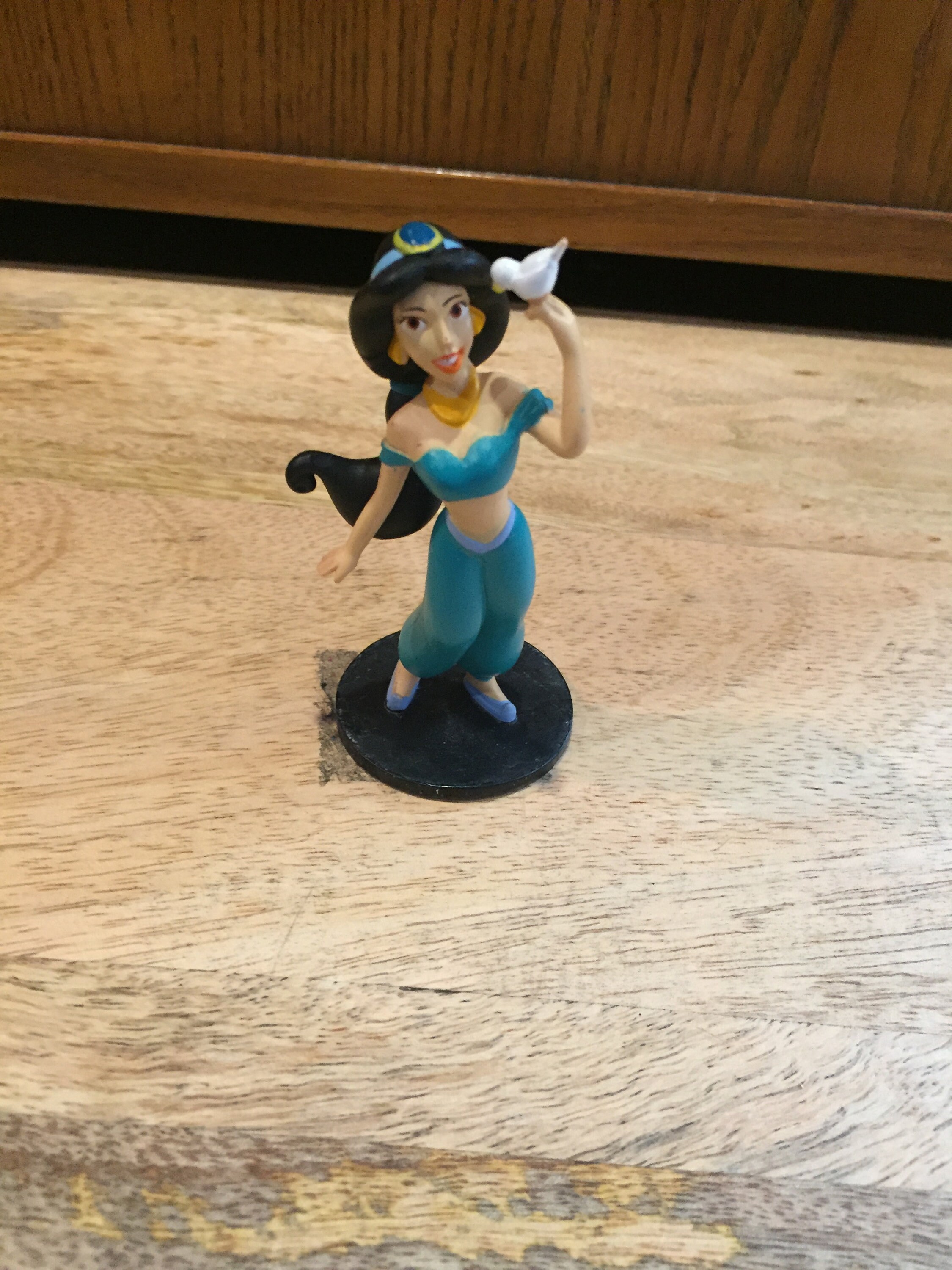 Toys Fun Vintage Toy! Vintage Disney Princess Jasmine Figure PVC Cake ...