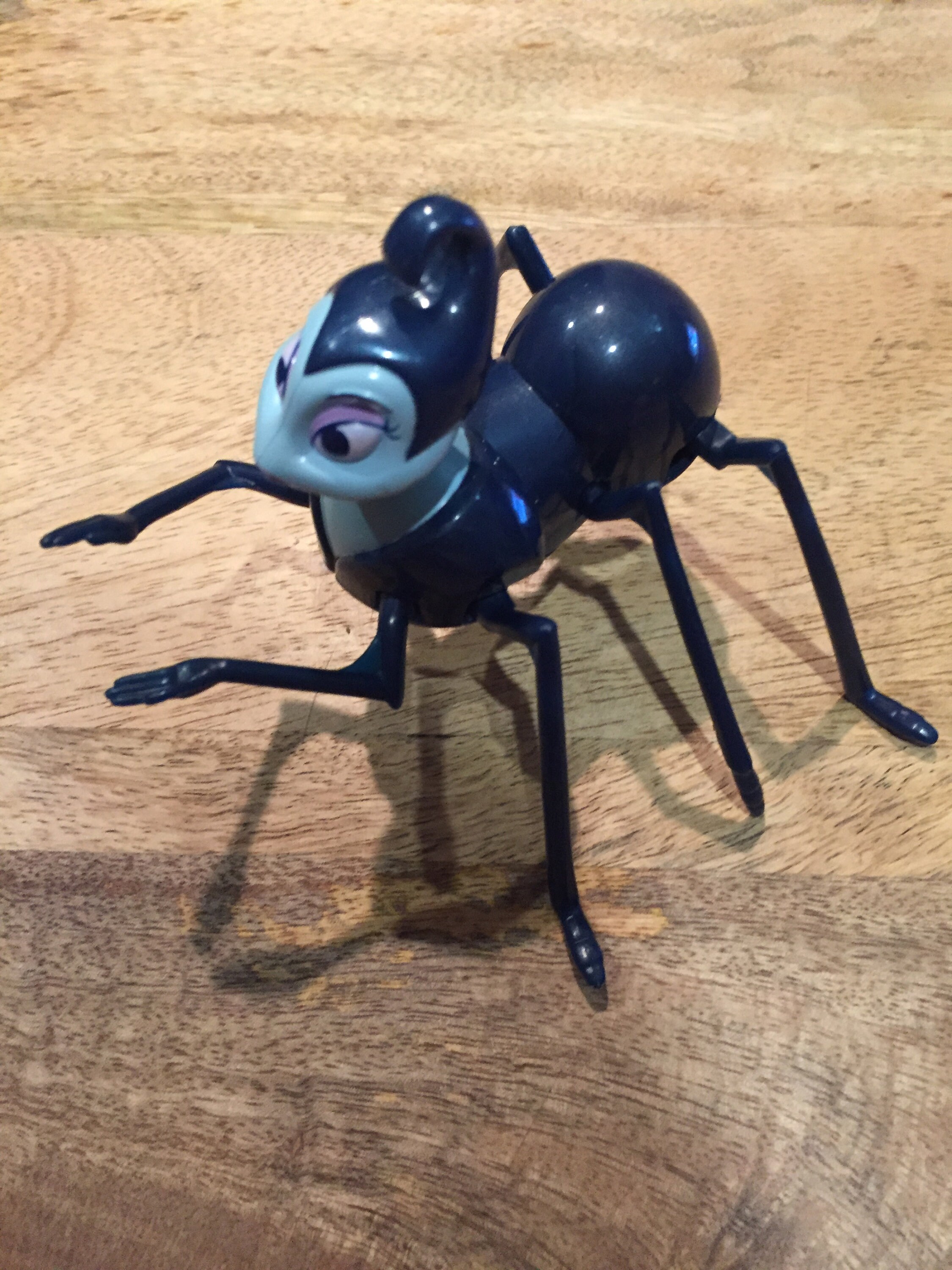 Vintage A Bug's Life - ROSIE - 2 Inch Walking Toy Cake Topper Figure ...