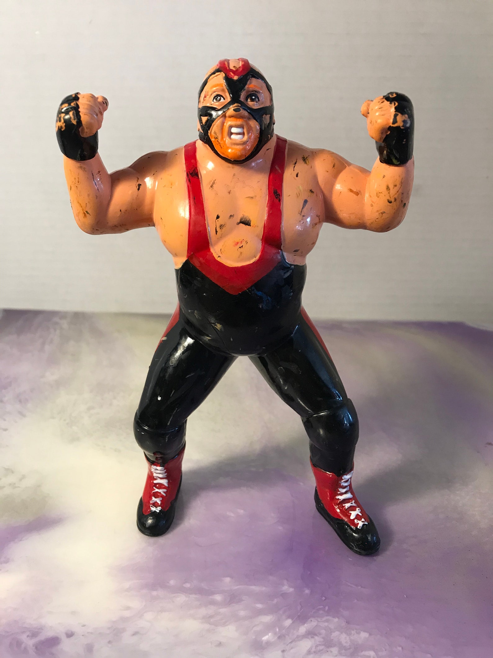 Vintage 1990's WCW Figure Big Van Vader Rare Vintage | Etsy