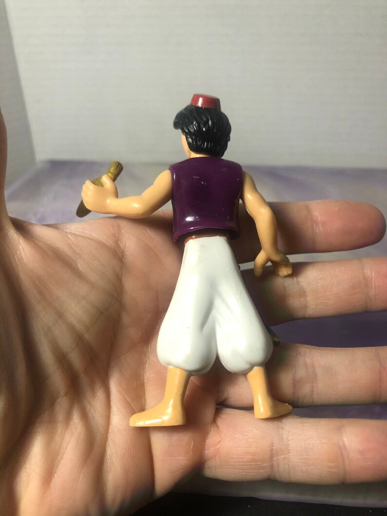 Vintage Disney's Aladdin Figure Aladdin and the Lamp - Etsy