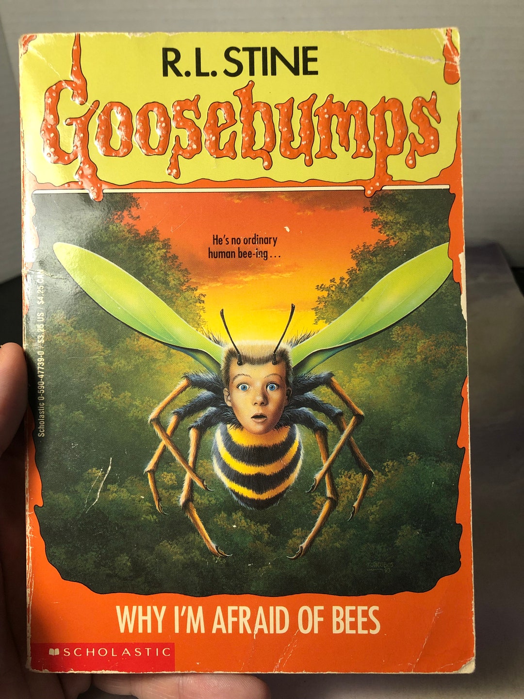 Vintage Why I'm Afraid of Bees (goosebumps ) by R.L. Stine (paperback ...