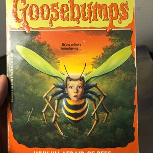 Vintage Why I'm Afraid of Bees (goosebumps ) by R.L. Stine (paperback ...
