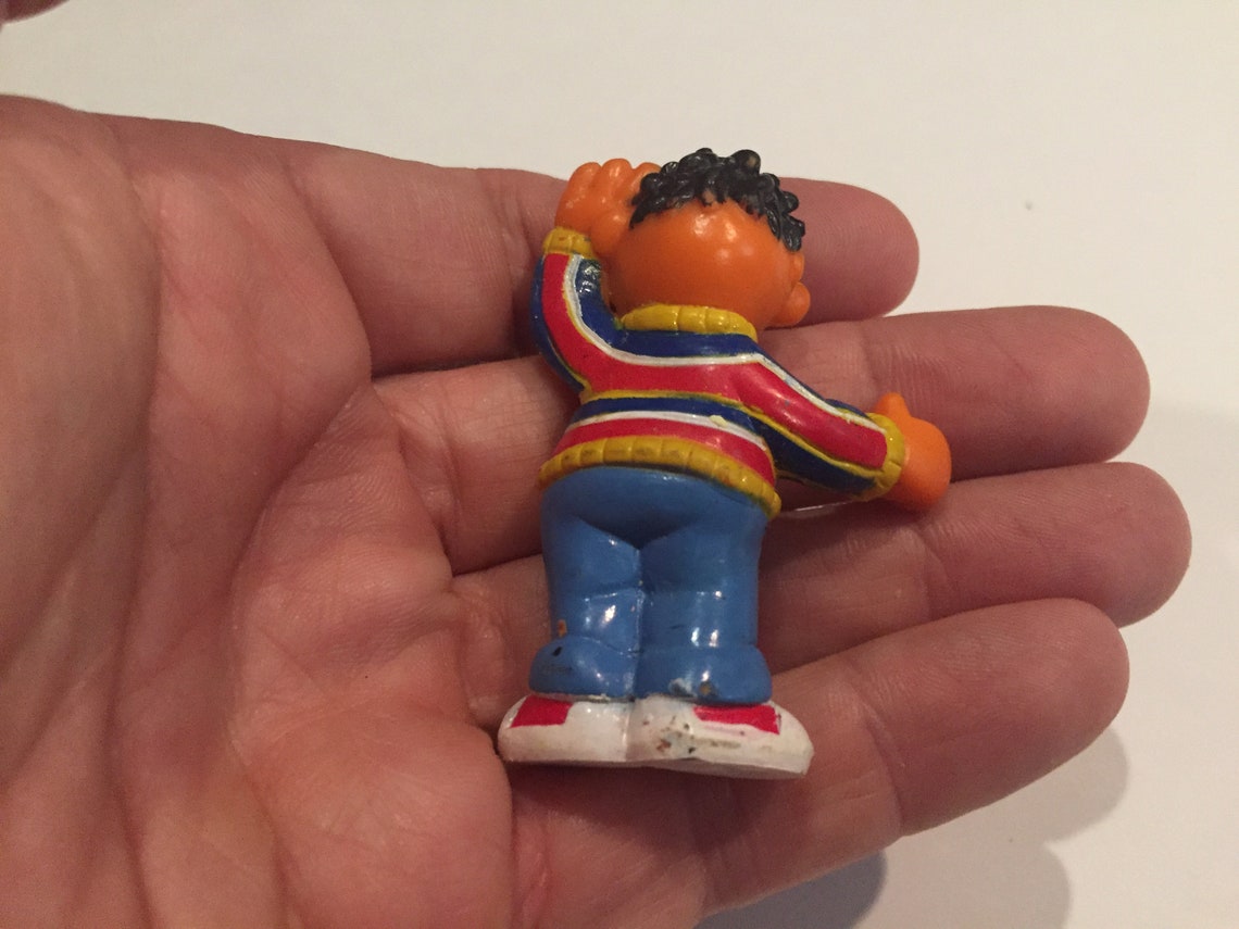 Vintage Sesame Street ERNIE Waving Figure PVC Cake Topper Rare - Etsy