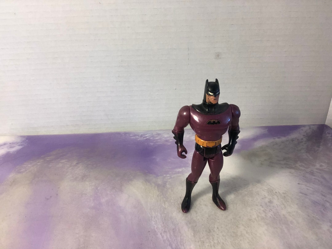 Vintage 1994 Kenner Batman Figure Red and Black Outfit Batman - Etsy ...