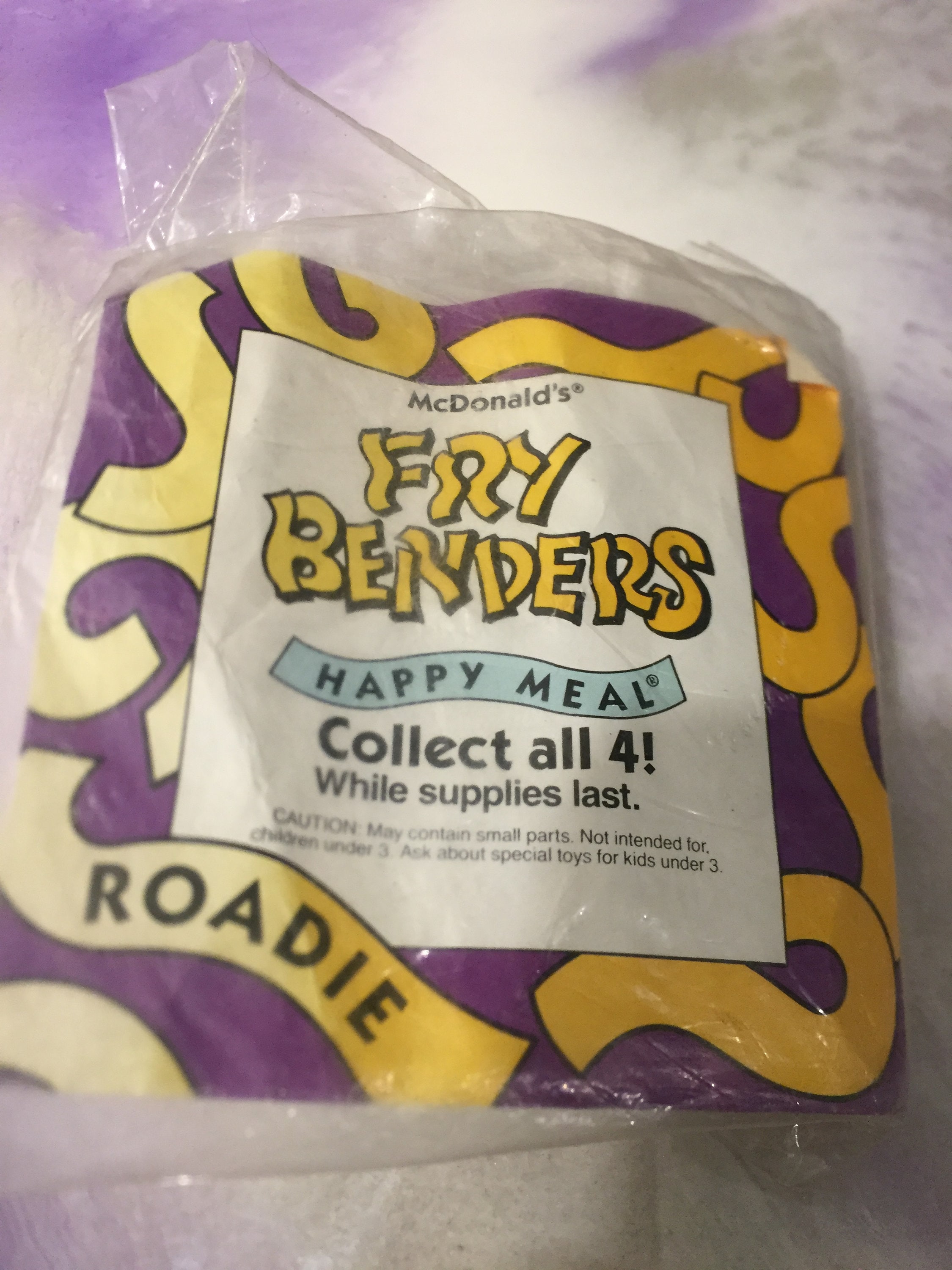 Fry Benders ROADIE Complete Mcdonald's Happy Meal Toy! 1990's - Rare ...