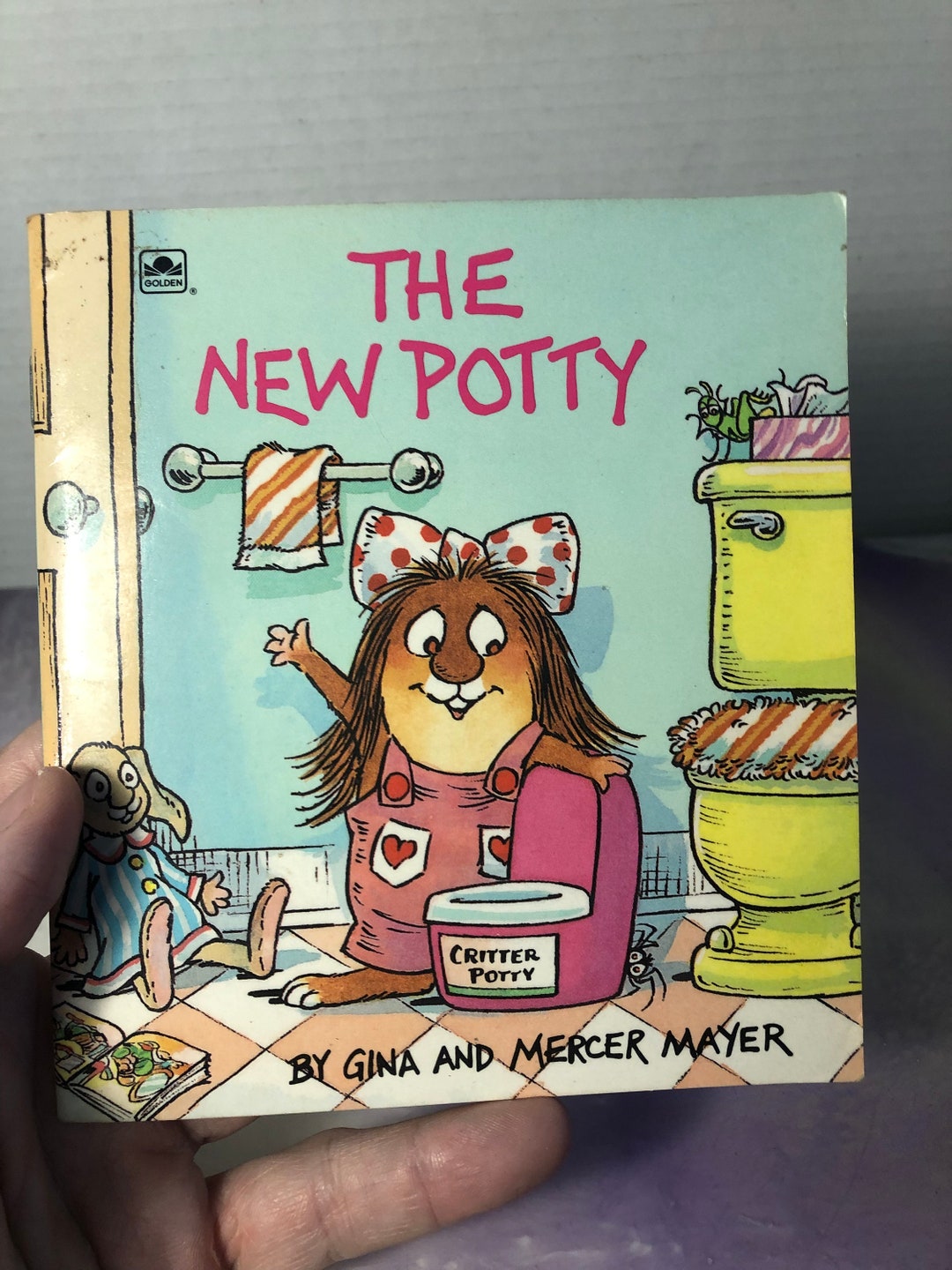 Vintage Golden - Mercer Mayer - the New Potty - 90's Kid's Softcover ...