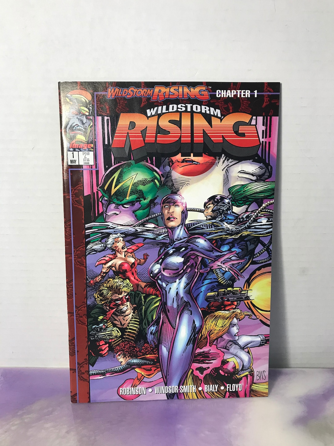 Vintage Image Comics - Wildstorm Rising #1- 1995 Series Rare Vintage ...
