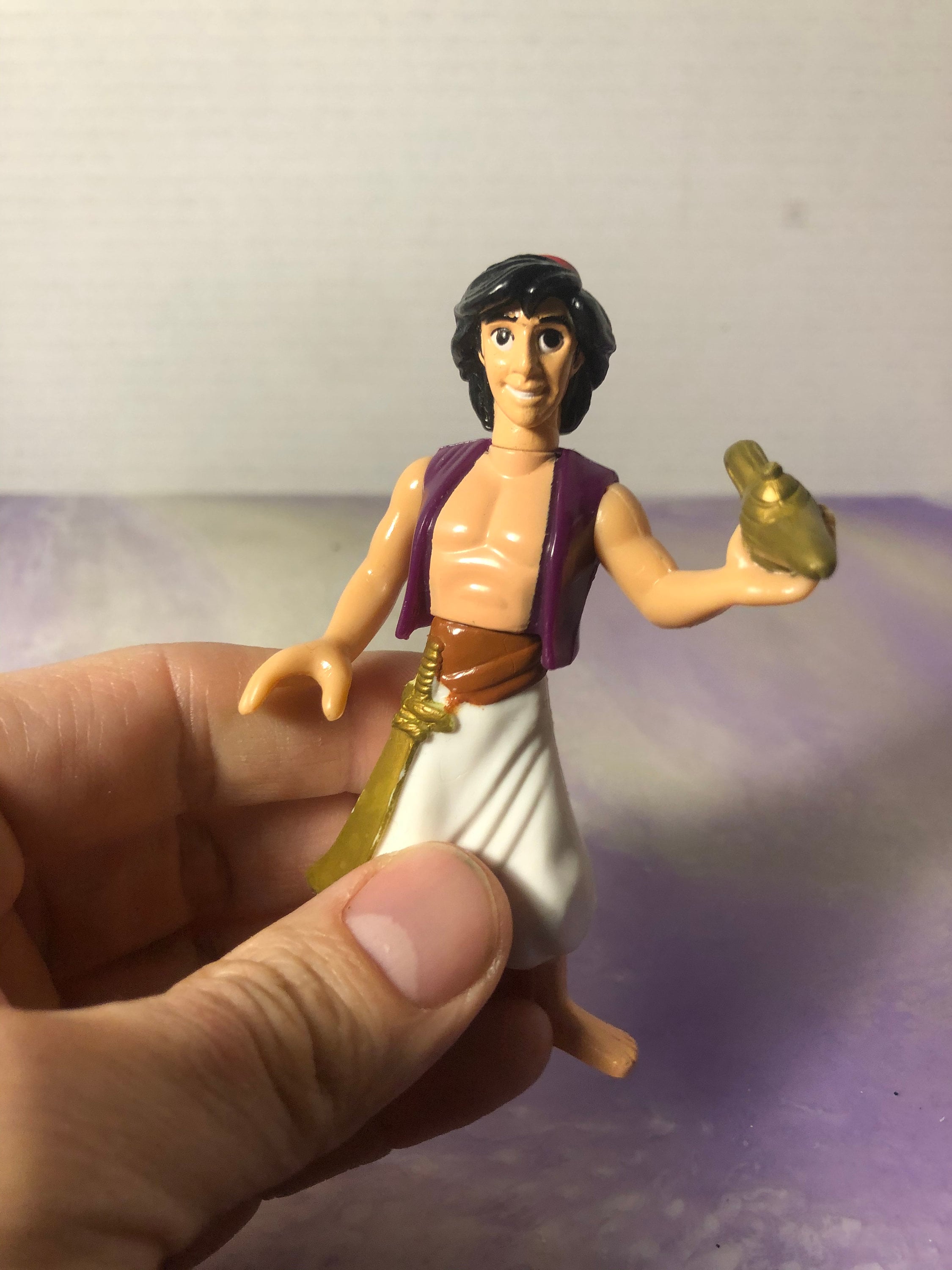 Vintage Disney's Aladdin Figure Aladdin and the Lamp! Disney Aladdin ...