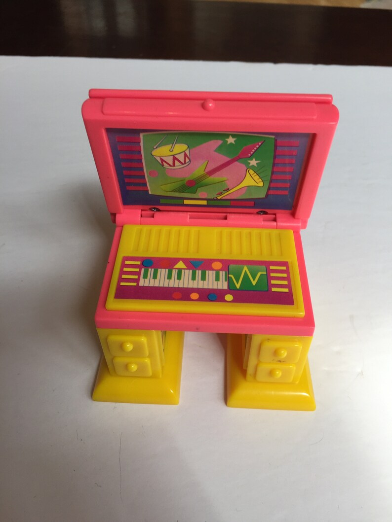 Vintage 1990's Used Playskool Dollhouse Desk/ Computer - Etsy