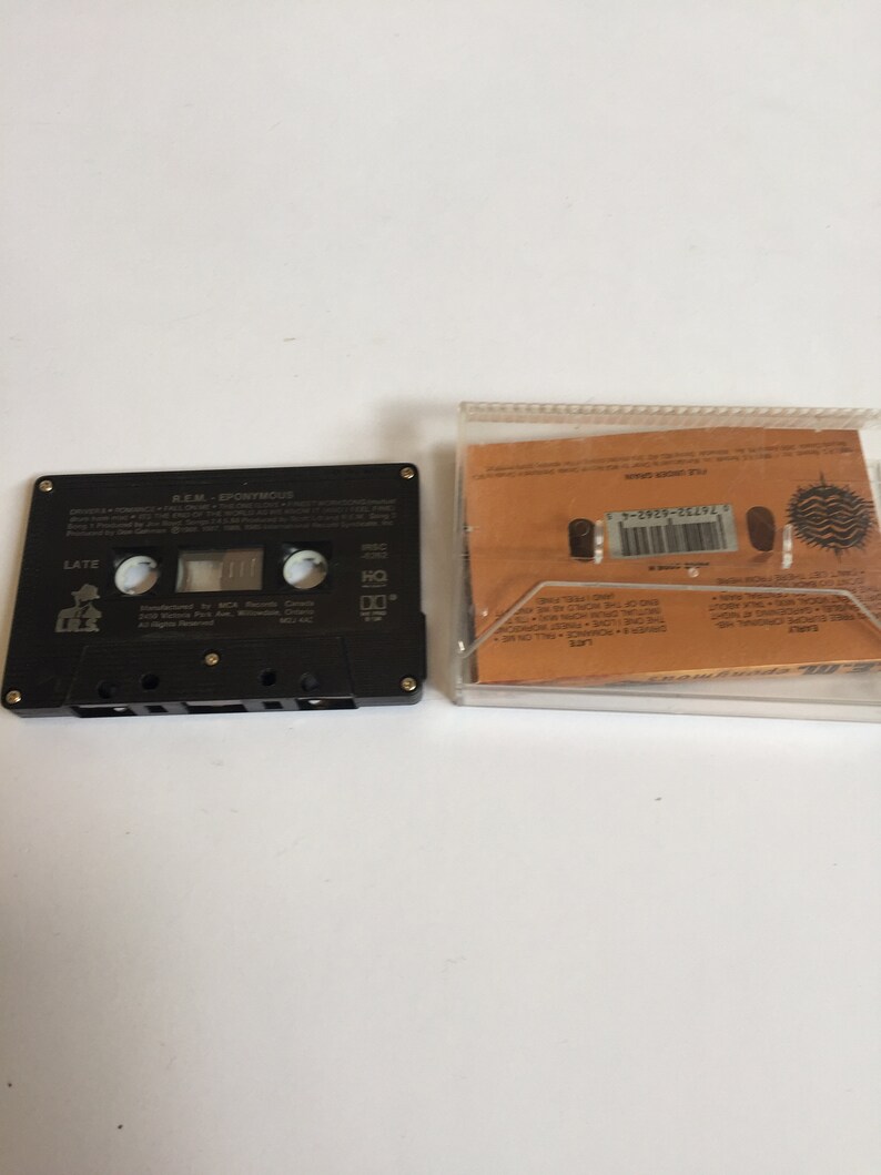 Original R.E.M. Eponymous Cassette Tape Vintage Rock Album / | Etsy