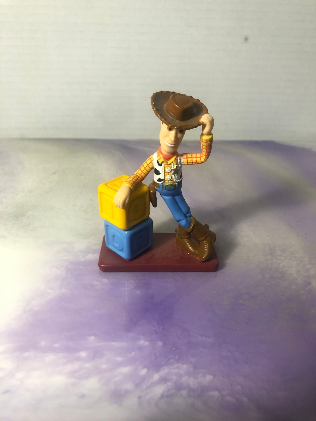 Vintage Disney Pixar Toy Story - 4 Inch PVC Figure - Sheriff Woody ...