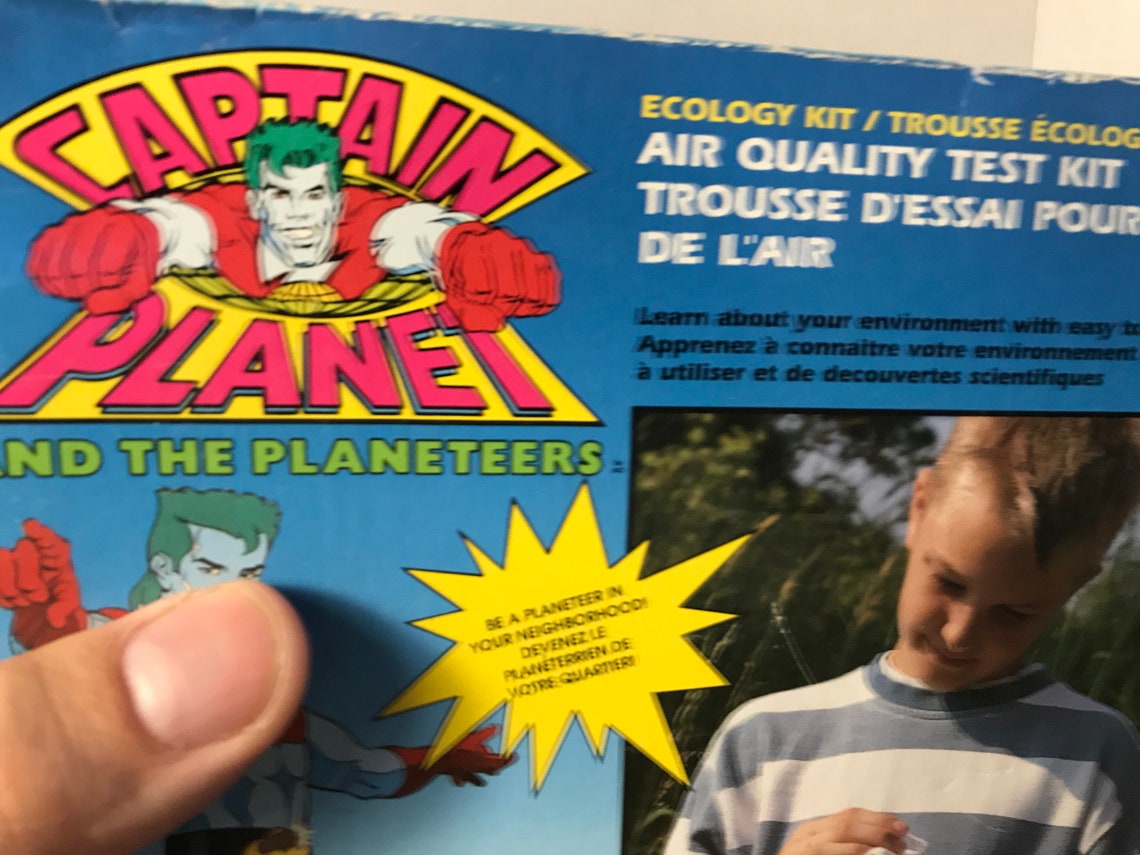Vintage Rare TIGER Toys Captain Planet Planeteers Ecology Air - Etsy