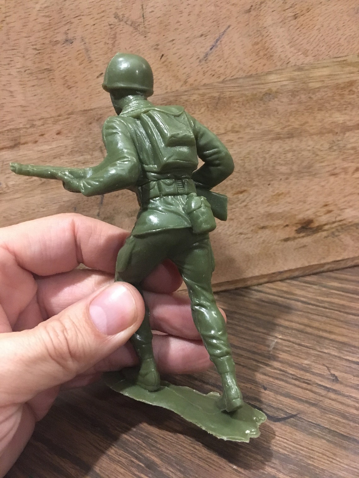 Vintage Louis Marx 6 Army Man World War Styled Plastic - Etsy