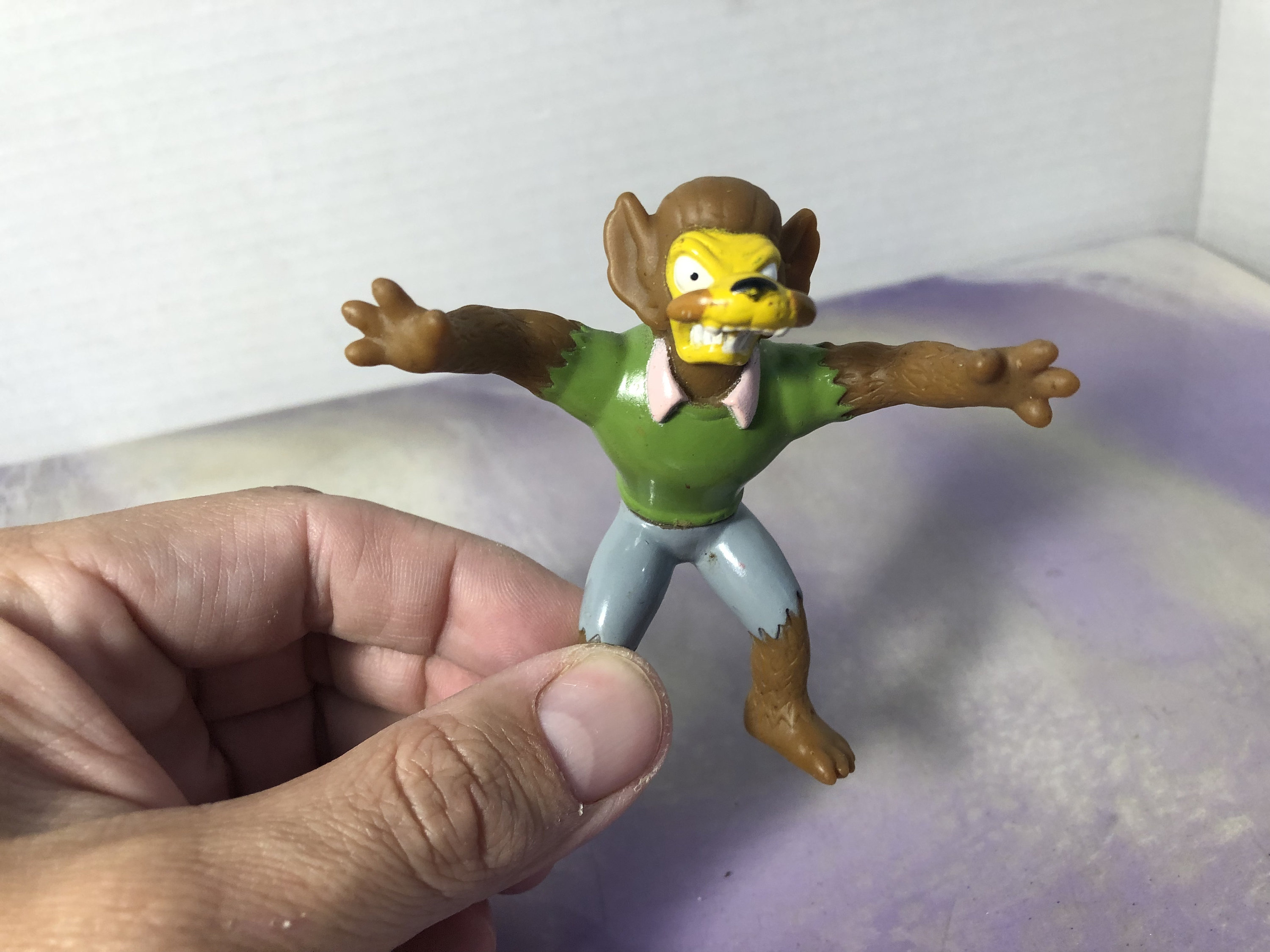 Vintage Simpsons Treehouse of Horrors Burger King Wolfman - Etsy