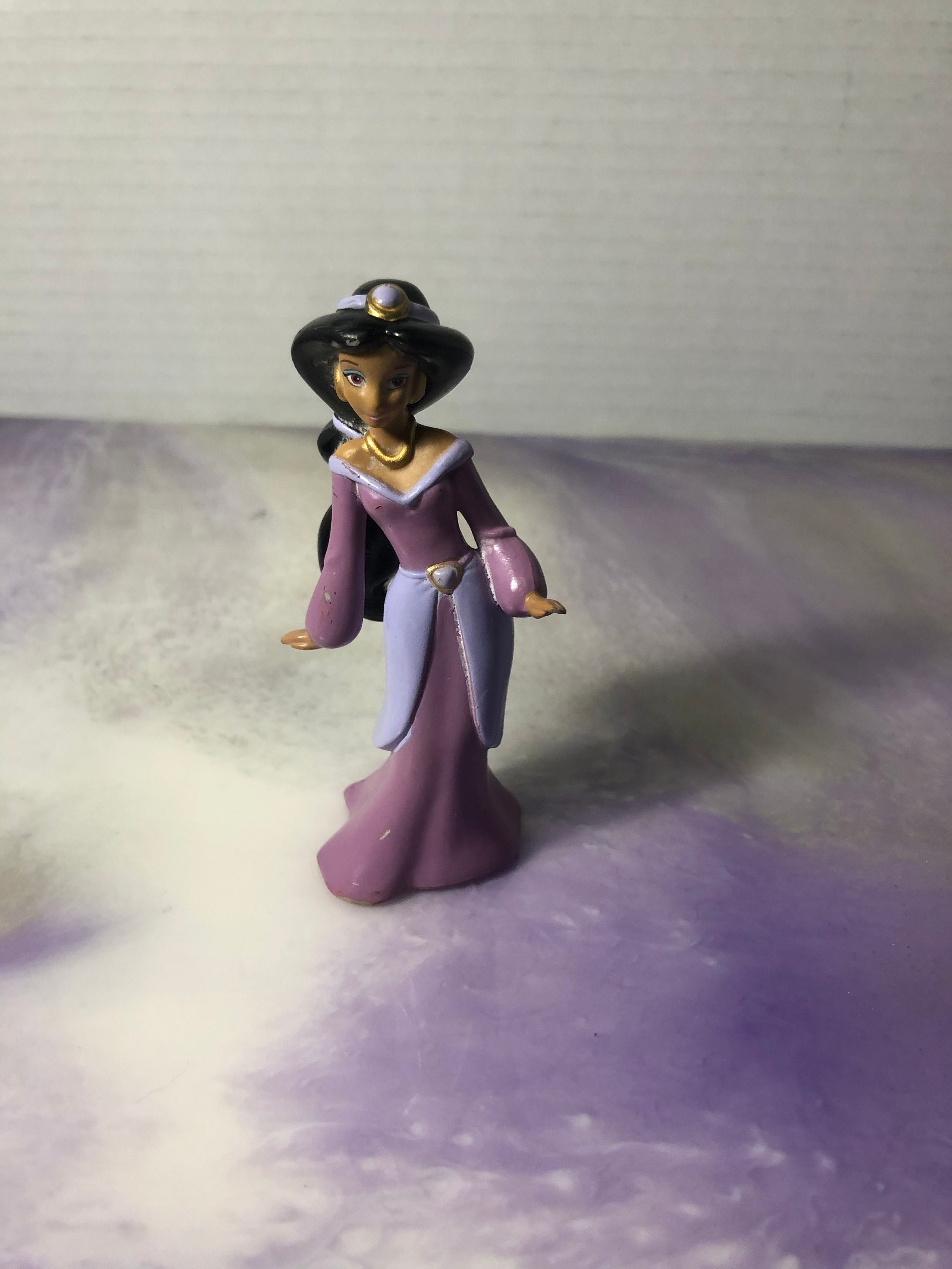 Toys Fun Vintage Toy! Vintage Disney Princess Jasmine Figure PVC Cake ...
