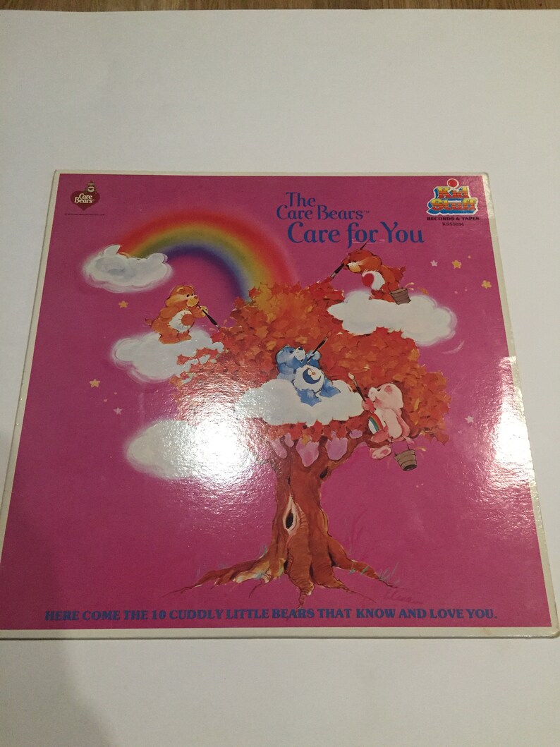 Vintage 1983 the Care Bears Care for You LP Kid Stuff Records | Etsy