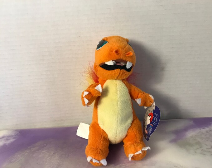 Vintage Pokemon - 1998 Charmander Plush Stuffed Animal Figure New With ...