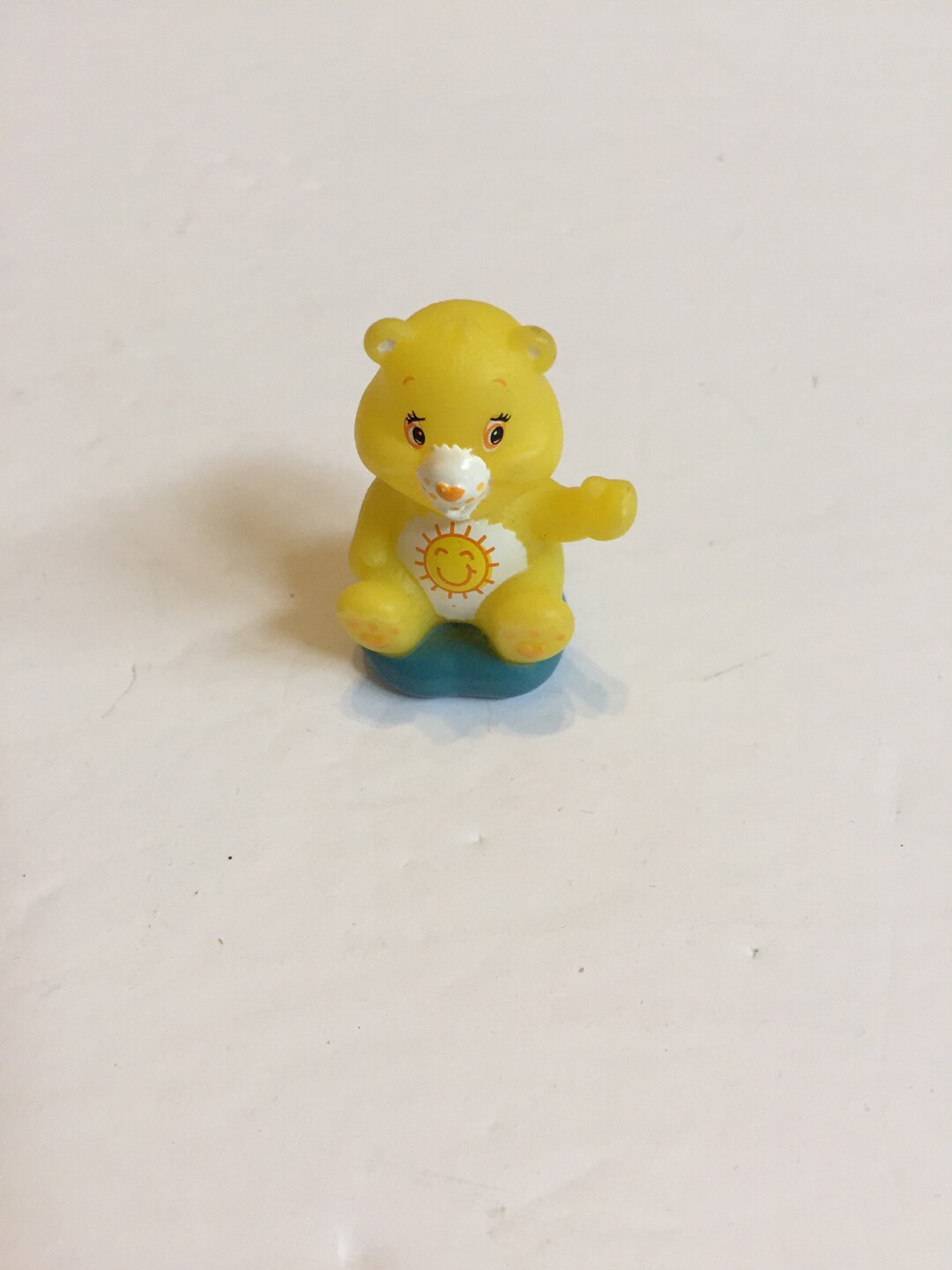 Care Bears Funshine Bear Miniature Figure Cake Topper! Used Played With ...