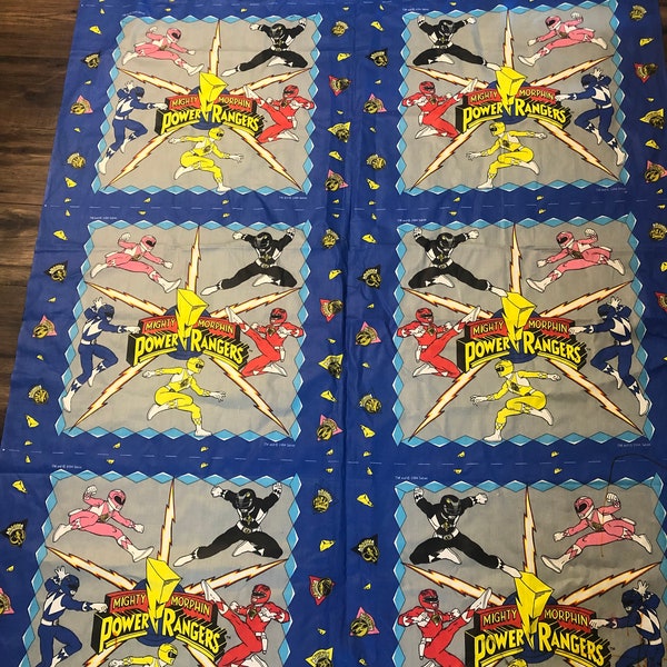 Power Rangers Bed Sheet - Etsy Canada