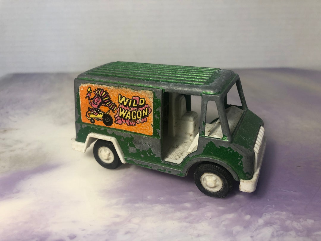 Vintage Tootsie Toys Green Van- Used Shape - Vintage 1980's Truck Toy ...