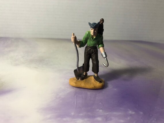 Vintage PVC Cake Topper Figure Figurine Pirate Themed | Etsy