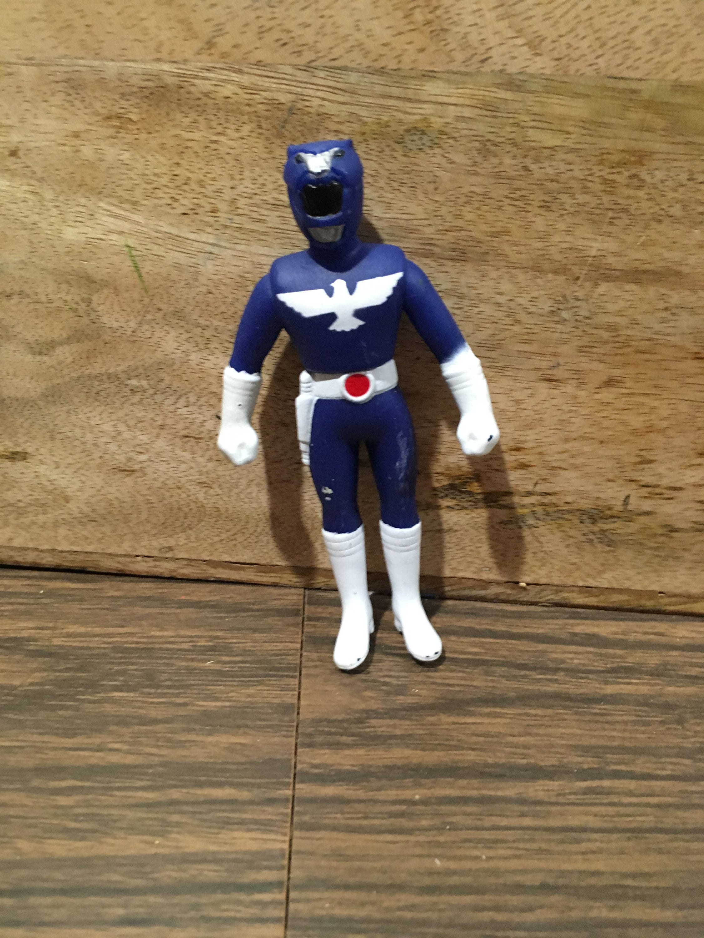 Vintage Knock off PVC MMPR Blue Ranger Made in China Figure / - Etsy ...