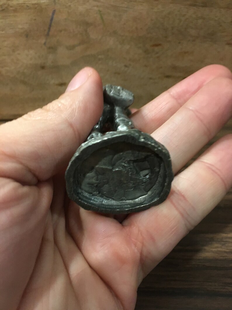 Vintage Steel / Pewter / Lead Soldier Figurine 1990's - Etsy