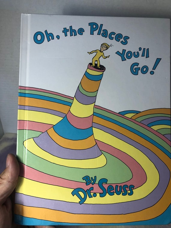 Vintage Dr. Seuss Oh the Places You'll Go by Dr. Seuss - Etsy
