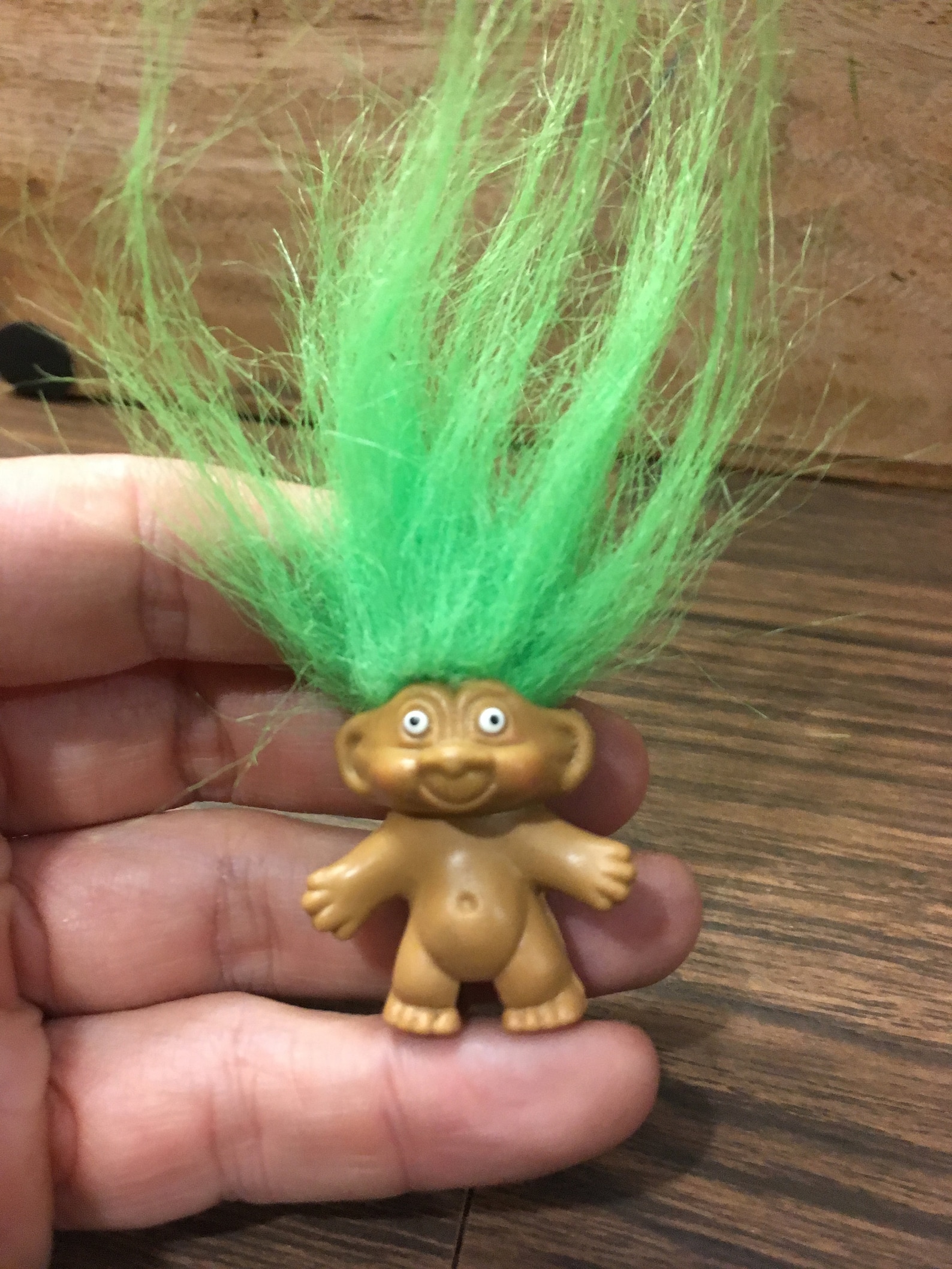 Russ Troll Green Hair Mini Troll Pencil Topper Vintage Rare - Etsy